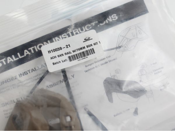 Yahoo オークション Ops Core Skeleton Arc Ach Rail Helmet Kit Tan