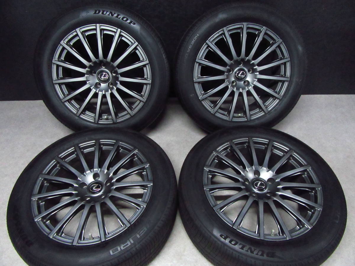 LEXUS レクサス NX F-SPORT 純正OP TRD BBS 製 19インチ 超 30系 アルファード ヴェルファイア ハリアー UX HS IS CH-R クラウン(ラジアルタイヤ ...