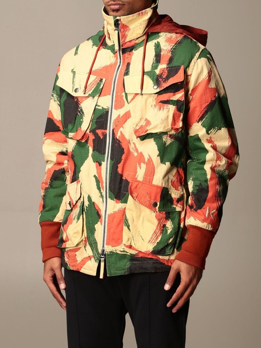 新品】KENZO ジャケット アウター マウンテンパーカー カモフラ 新品】KENZO ジャケット アウター マウンテンパーカー カモフラ
