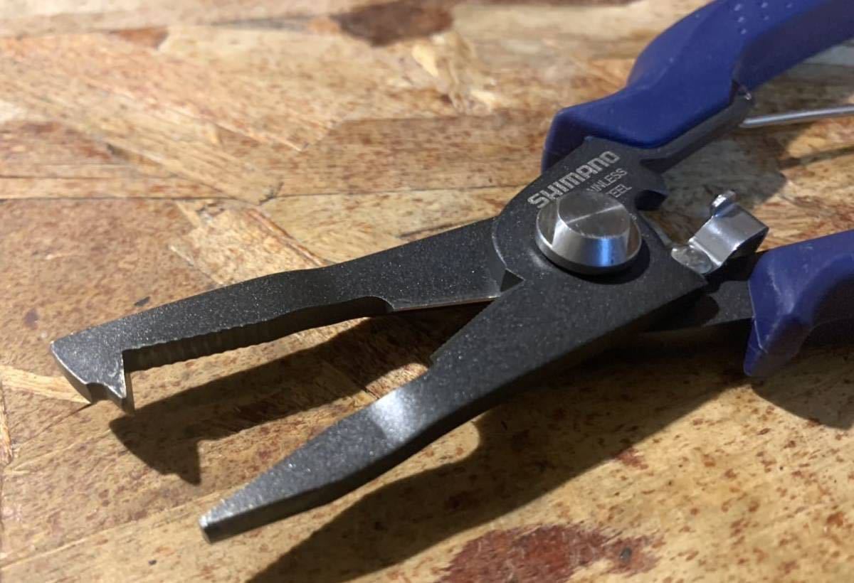 Yahoo!オークション - シマノ パワープライヤー ブルー CT-561P
