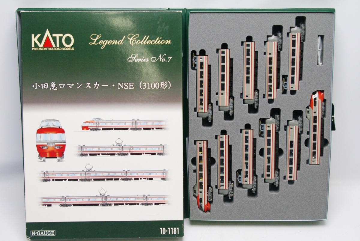 Yahoo!オークション - KATO 小田急ロマンスカー NSE 3100形 Nゲージ レ...