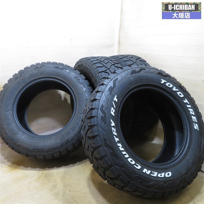 極上品 2022年製 265/65R17 TOYO オープンカントリーR/T ホワイトレター タイヤ 4本 プラド ハイラックス サーフ パジェロ 002 1(中古)のヤフオク落札情報