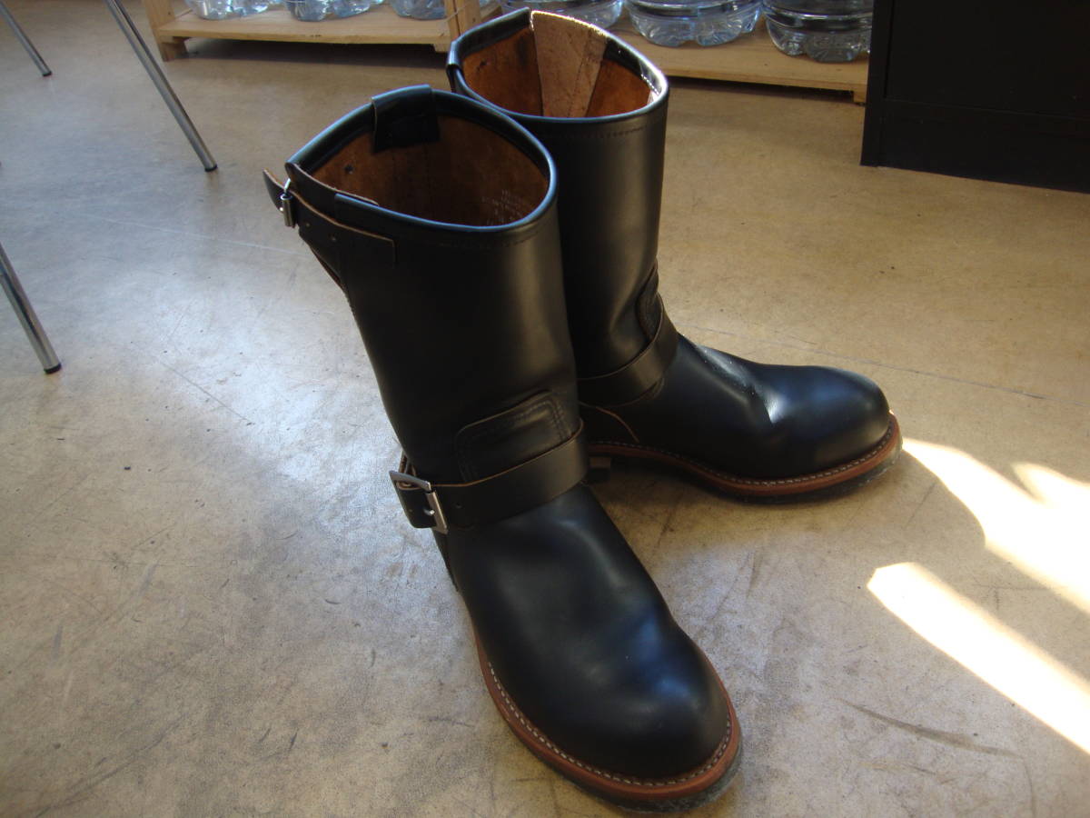 Yahoo!オークション - レッドウイング エンジニア ブラック 9268 復刻...