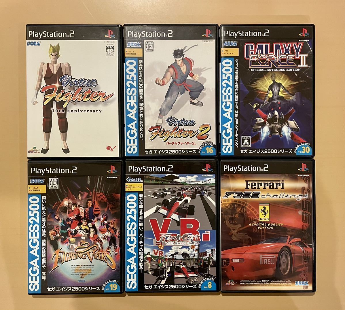 Yahoo!オークション - 【PS2】 SEGA ゼガ名作6本セット バーチャファイ...
