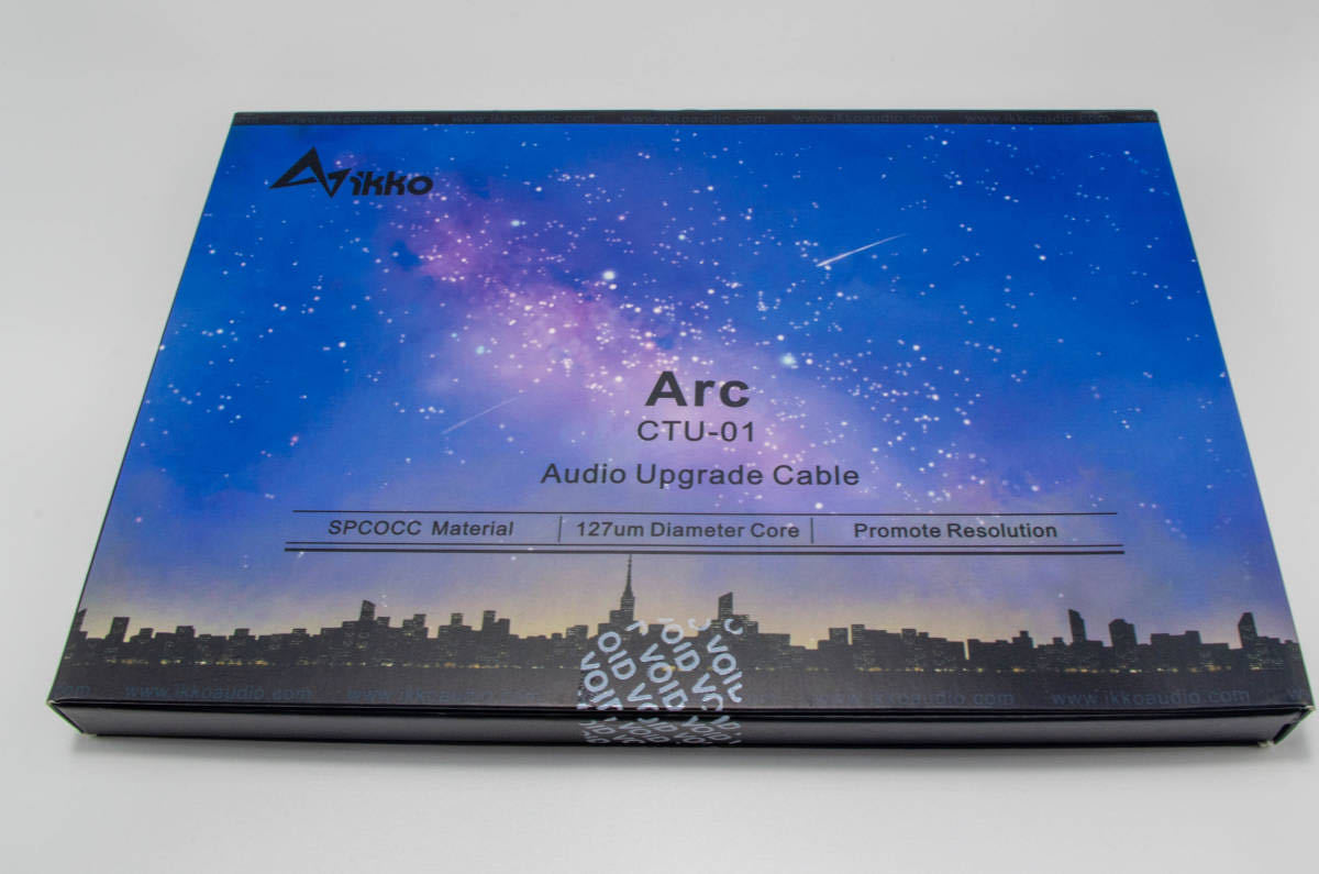 Yahoo!オークション - ikko Audio Arc CTU-01 イヤフォンケーブル 2pin...