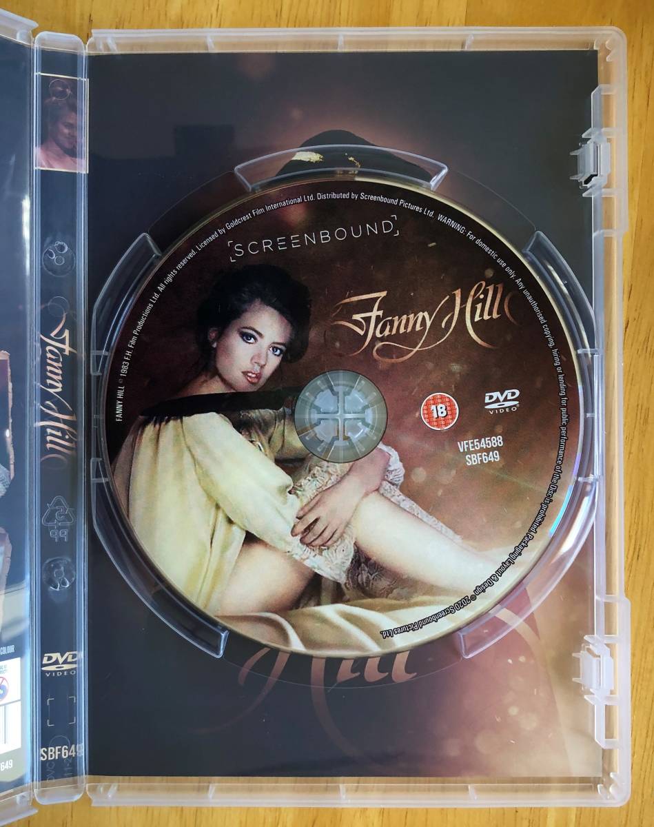 80’sエロス クラシック復刻 PAL仕様輸入 極 DVD Gerry O'Hara/Fanny Hill 若草のふくらみ ファニー ヒル(ヨーロッパ映画)｜売買されたオークション情報 ...
