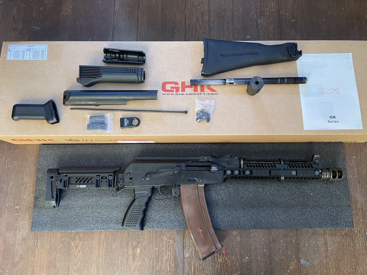 GHK AK105 ZENIT カスタム GBB ガスブローバック ガスガン AK47 AK74 ゼニート(ガスガン)｜売買されたオークション情報、yahooの商品情報をアーカイブ公開 ...