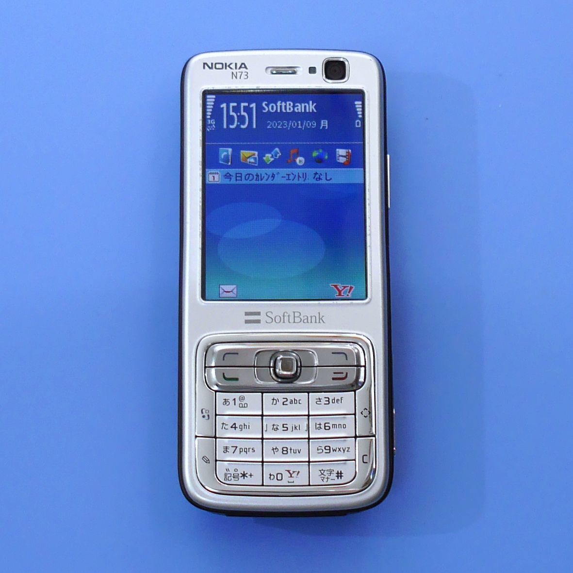 Yahoo!オークション - NOKIA ノキア 705NK N73 ディーププラム SIMフリ...