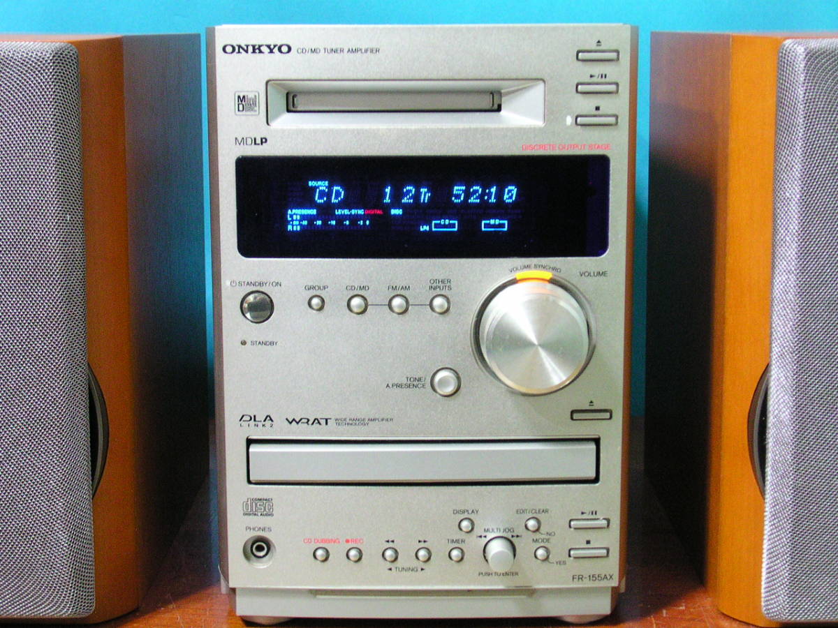 Yahoo!オークション - 即決 Onkyo高級コンポ FR-155AX・スピーカーD-02...