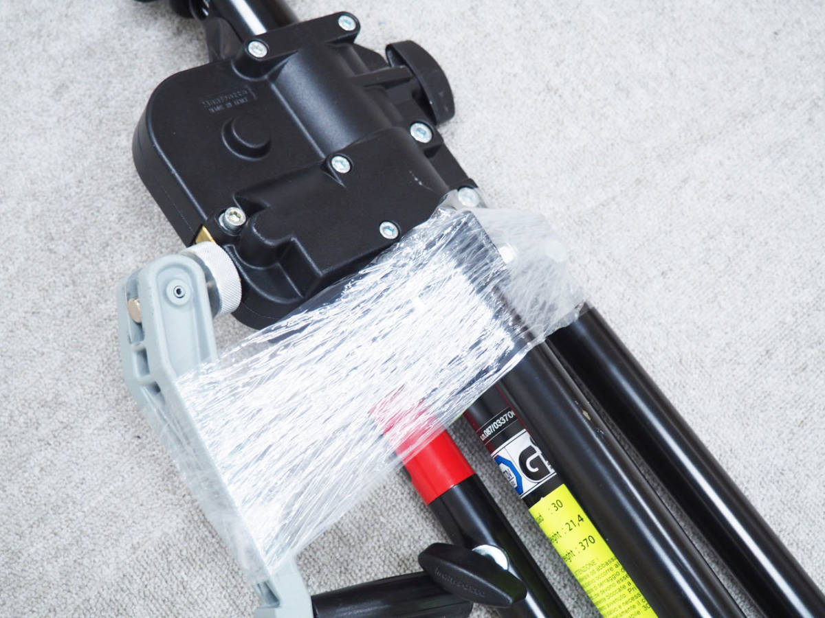 代購代標第一品牌-樂淘letao-【希少】manfrotto 087nwb ワインドアップスタンド黒 370cm 三脚【定価 139 051円】 95