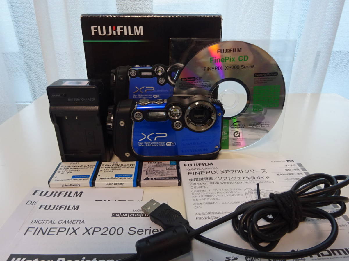Yahoo!オークション - 富士フイルム FUJIFILM FINEPIX XP200 中古