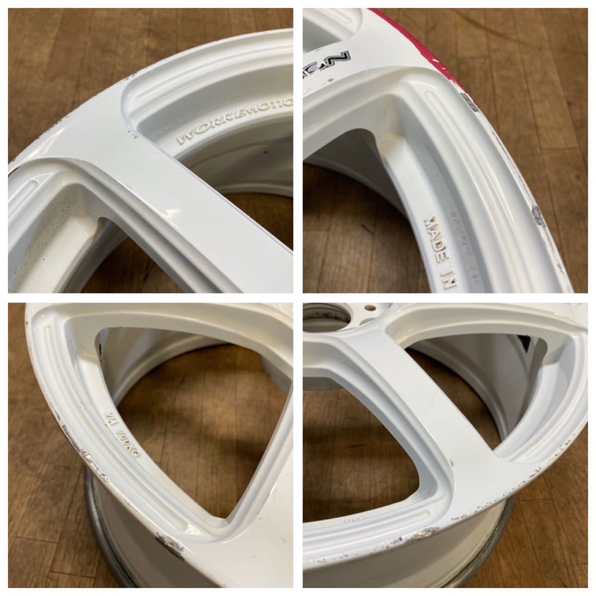 Yahoo!オークション - C913 WORK EMOTION T7R 8.5J/9.5J 19インチ 5H 1...