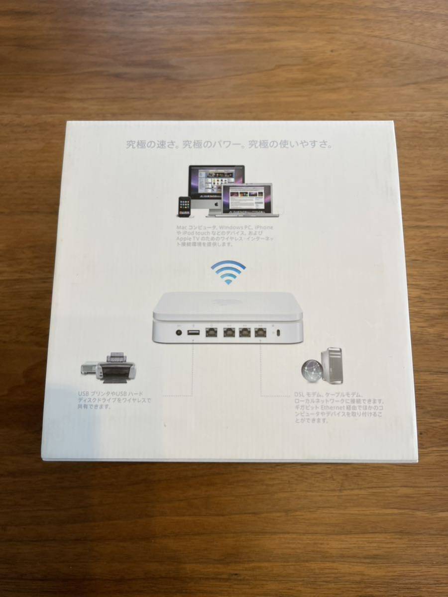 完品】Apple AirMac Extreme ベースステーション 802 11n (第3 完品】Apple AirMac Extreme ベースステーション 802 11n (第3