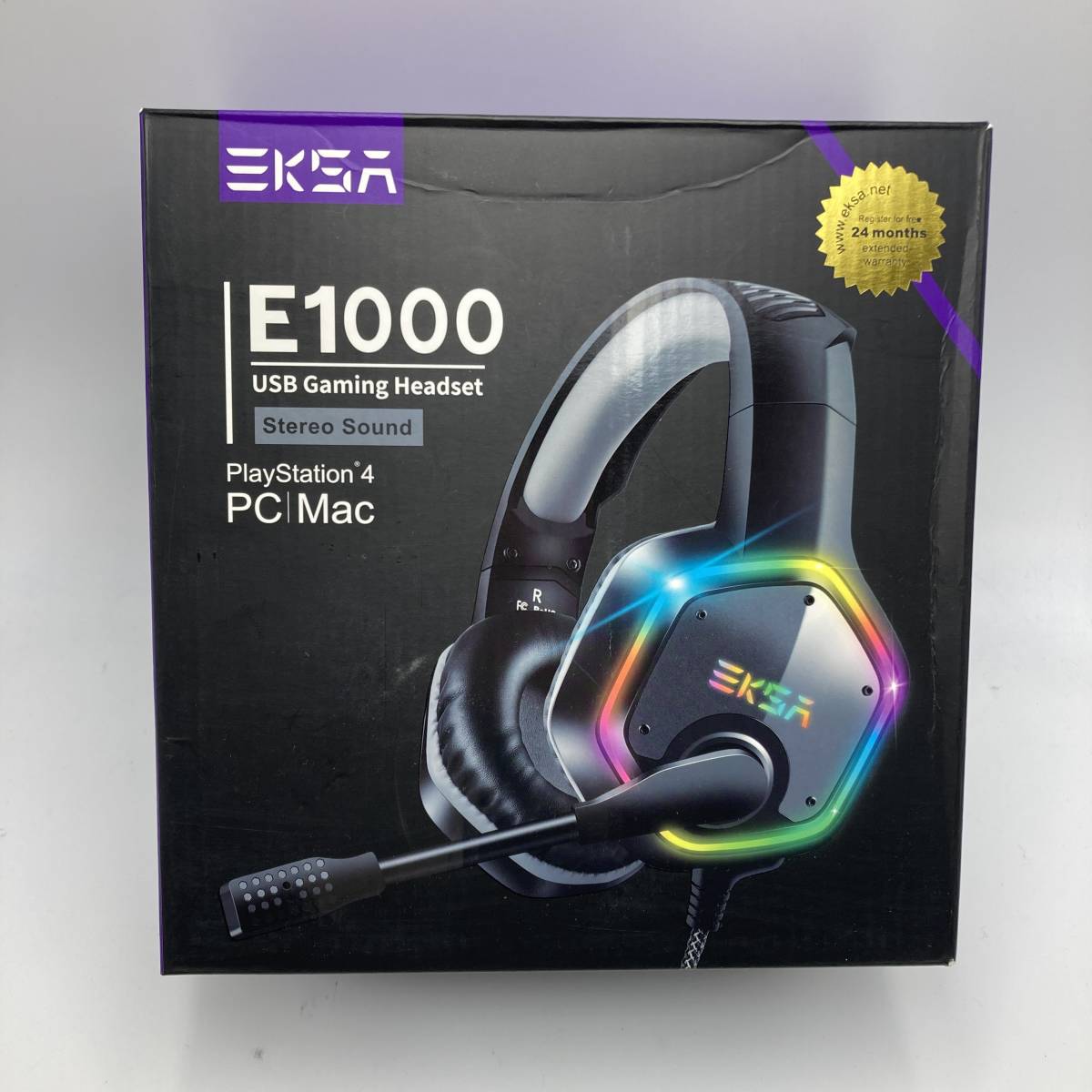 Yahoo!オークション - 【通電確認済】EKSA E1000 USBゲーミングヘッド...