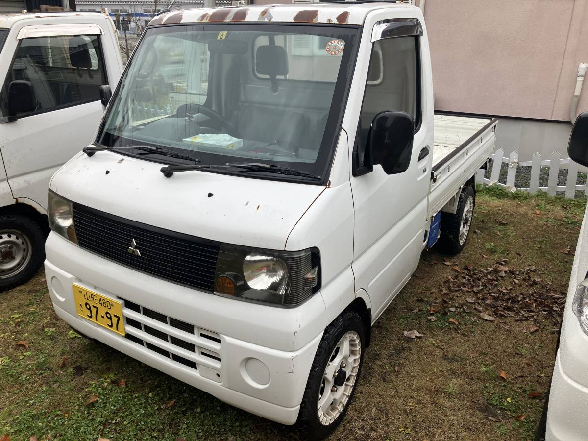 Yahoo!オークション - ミツビシ ミニキャブ トラックu62t 5MT 4WD エア...