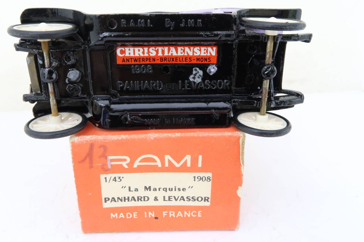 Yahoo!オークション - RAMI J.M.K. 1908 PANHARD & LEVASSOR パナール ...