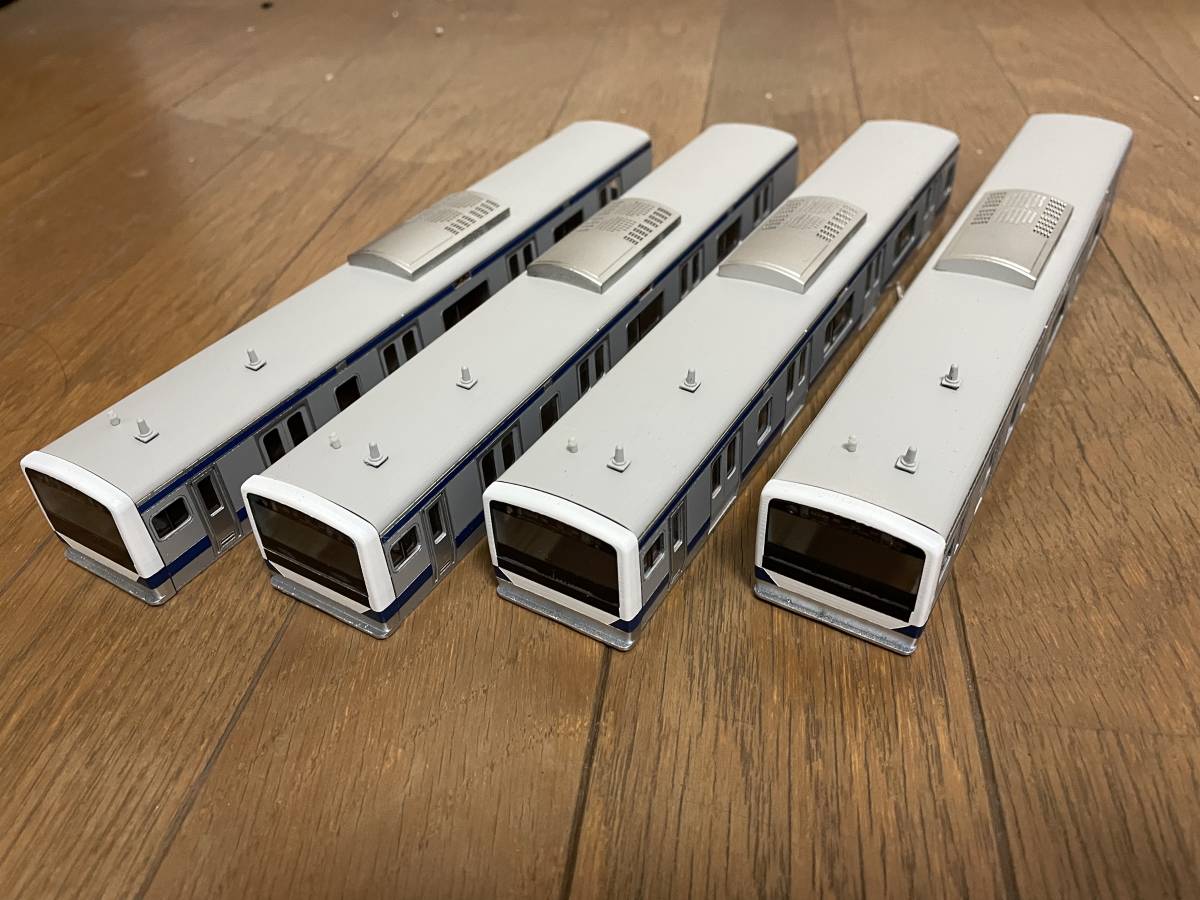 Yahoo!オークション - ペーパー製E531系グリーン車組み込み15両編成ボ...