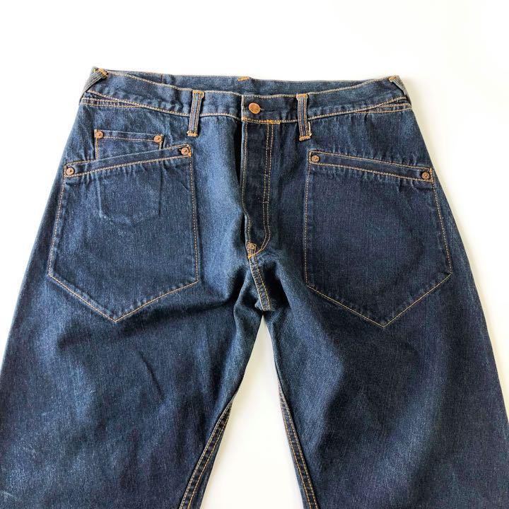 EVISU エヴィス ジーンズ スパイラル 刺繍 カモメ ペンキ EVISU エヴィス ジーンズ スパイラル 刺繍 カモメ ペンキ
