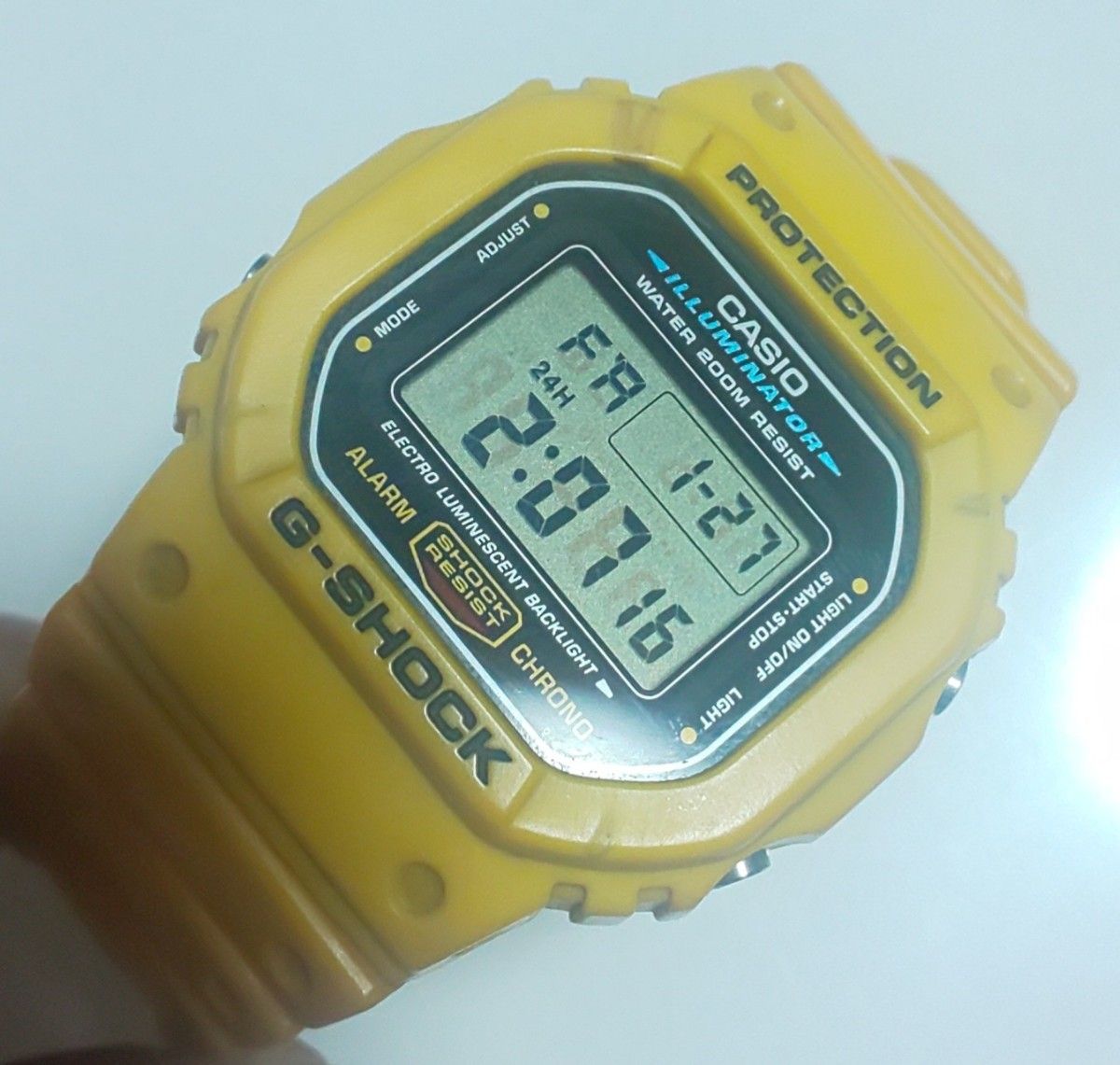 モジュール1545 イエロー CASIO G-SHOCK DW-5600E スピード モジュール1545 イエロー CASIO G-SHOCK DW-5600E スピード
