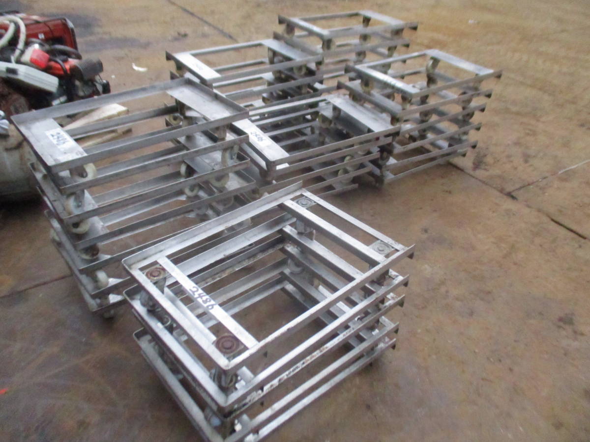 Yahoo!オークション - 油谷 №2486 キャスター付き 台車 660㎜×475㎜