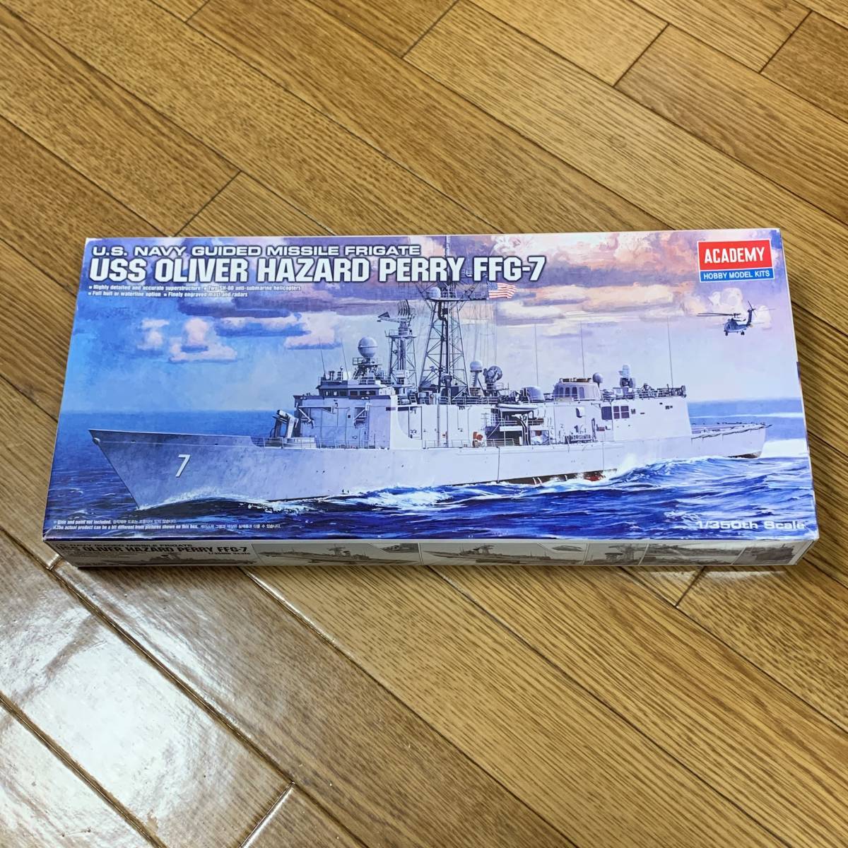 Yahoo!オークション - 1/350 アメリカ海軍 ミサイルフリゲート艦 FFG-7...