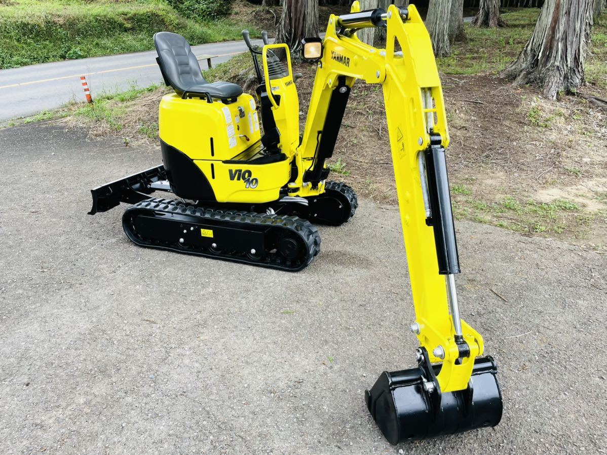 Yahoo!オークション - ヤンマー VIO10-2A 1tクラス 722h・可変脚・中古...