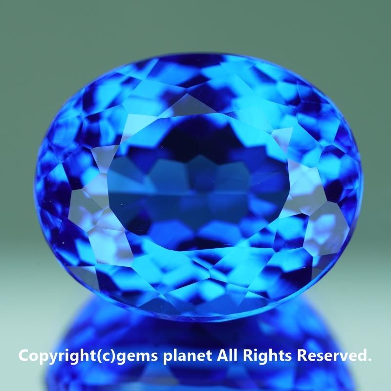Yahoo!オークション - 19.91ct 鮮烈のコバルトブルー シンセティックク...