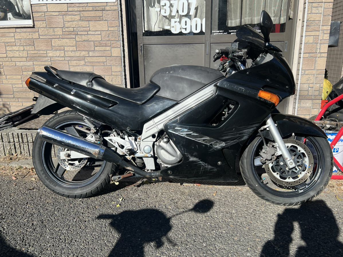 Yahoo!オークション - KAWASAKI ZZR250 ベース車両 書類あり