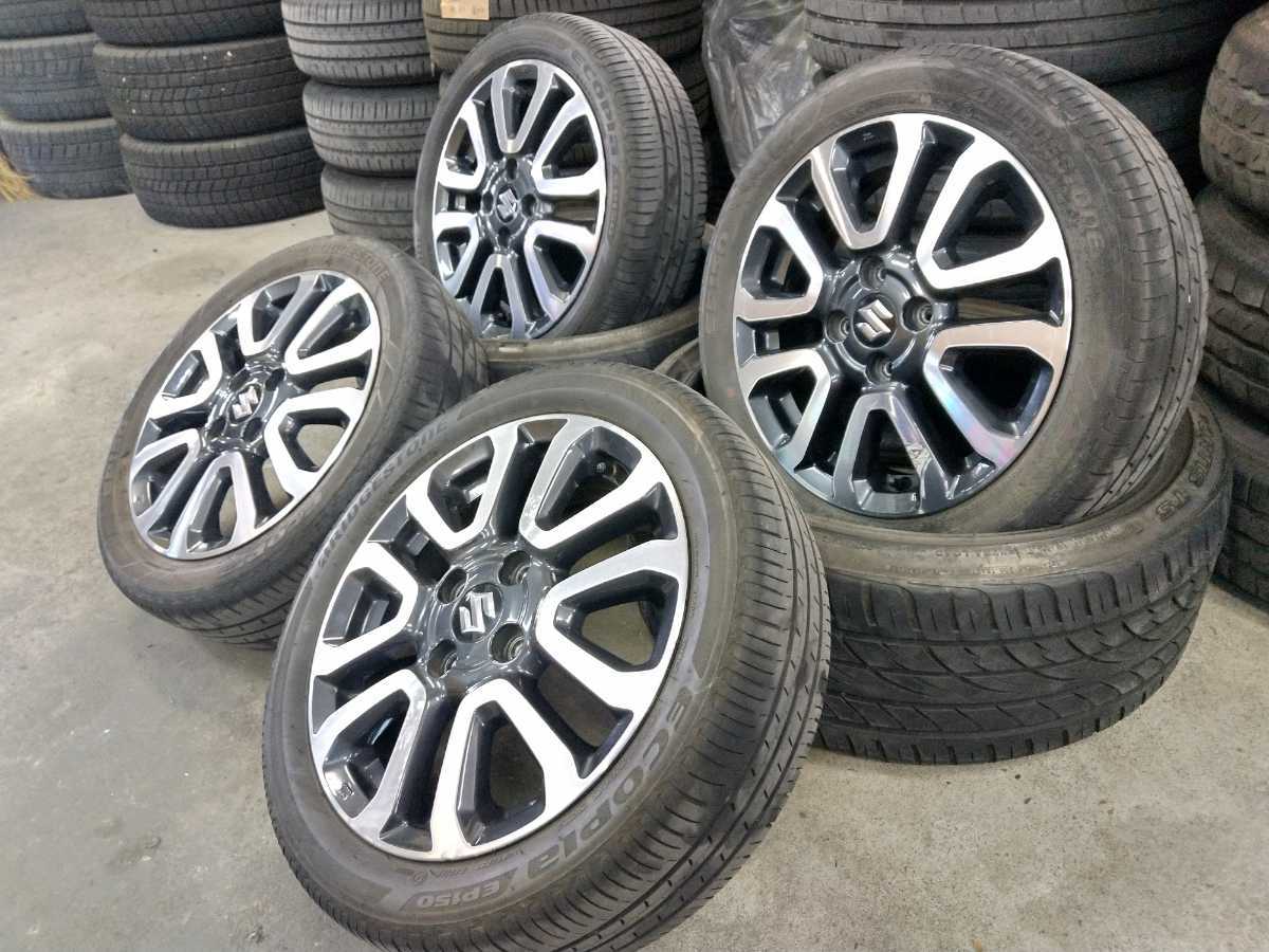 Yahoo!オークション - ハスラー純正 タイヤ ホイールセット 15インチ ...