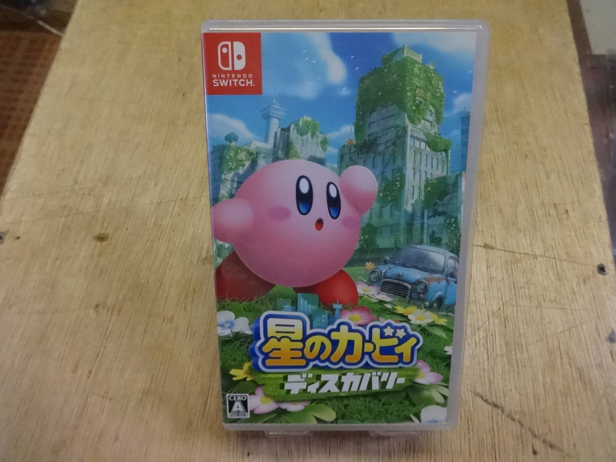 Yahoo!オークション - Q318 スイッチソフト 星のカービィ ディスカバリ...