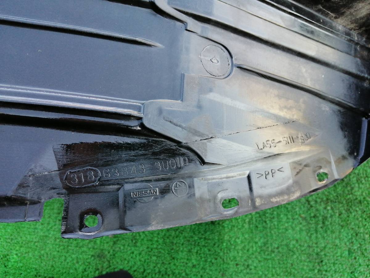 Yahoo!オークション - 日産 キューブ BZ11 フロントフェンダーライナー...