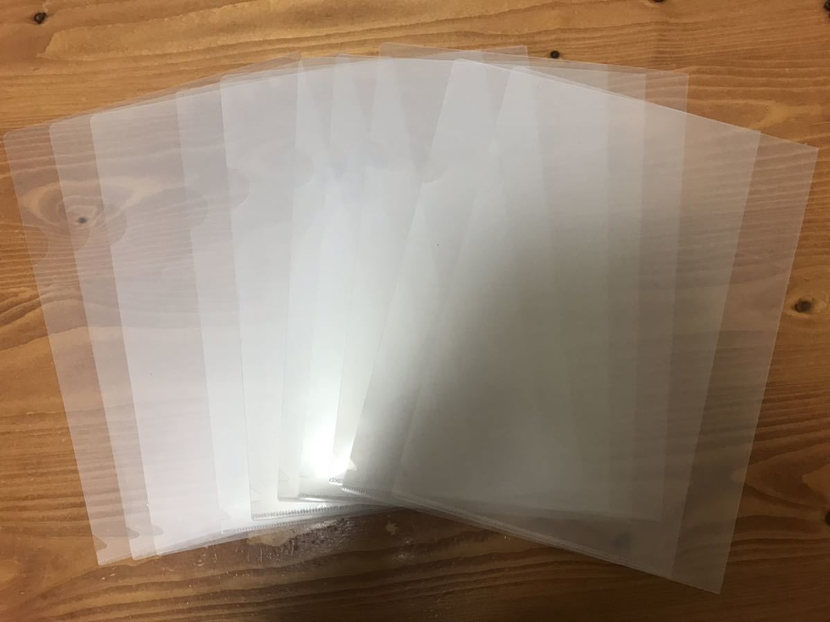 Yahoo!オークション - A4 クリアファイル 10枚 透明