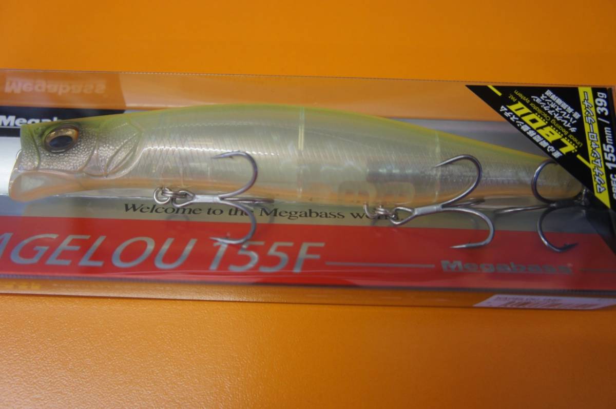 Megabass メガバス KAGELOU 155F カゲロウ155F カラー スケルトンチャート(ミノー)｜売買されたオークション情報、yahooの商品情報をアーカイブ公開 - オークファン ...