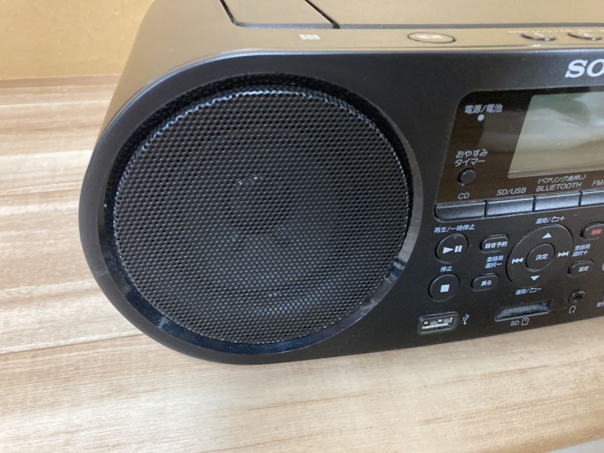 Yahoo!オークション - ジャンク品 SONY ソニー CDラジオ ZS-RS81BT 201...