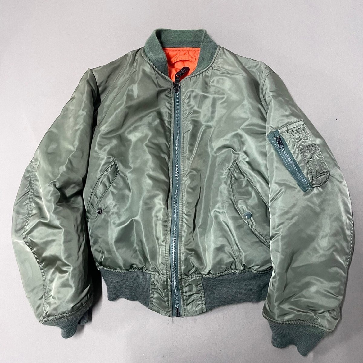 Yahoo!オークション - USA製 フライトジャケット MA-1 MIL-J-82790J