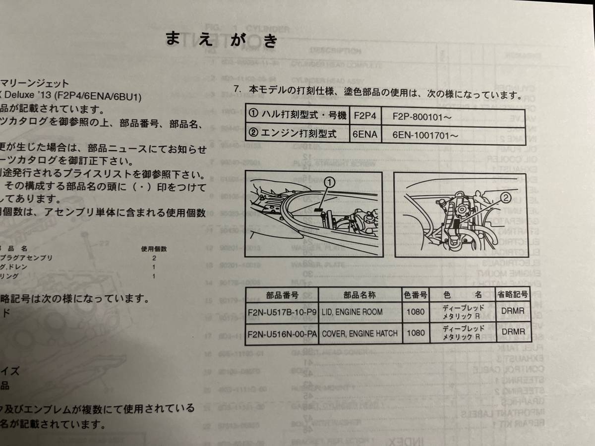 Yahoo!オークション - MJ-VX Deluxe ’13 F2P4 6ENA 6BU1 ヤマハ マリ...