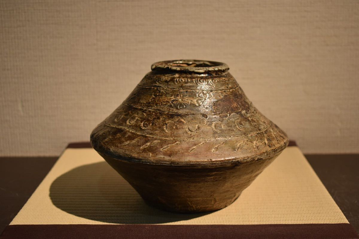 Yahoo!オークション - 【GE】R672【コレクター所蔵品】時代 古八代焼線...