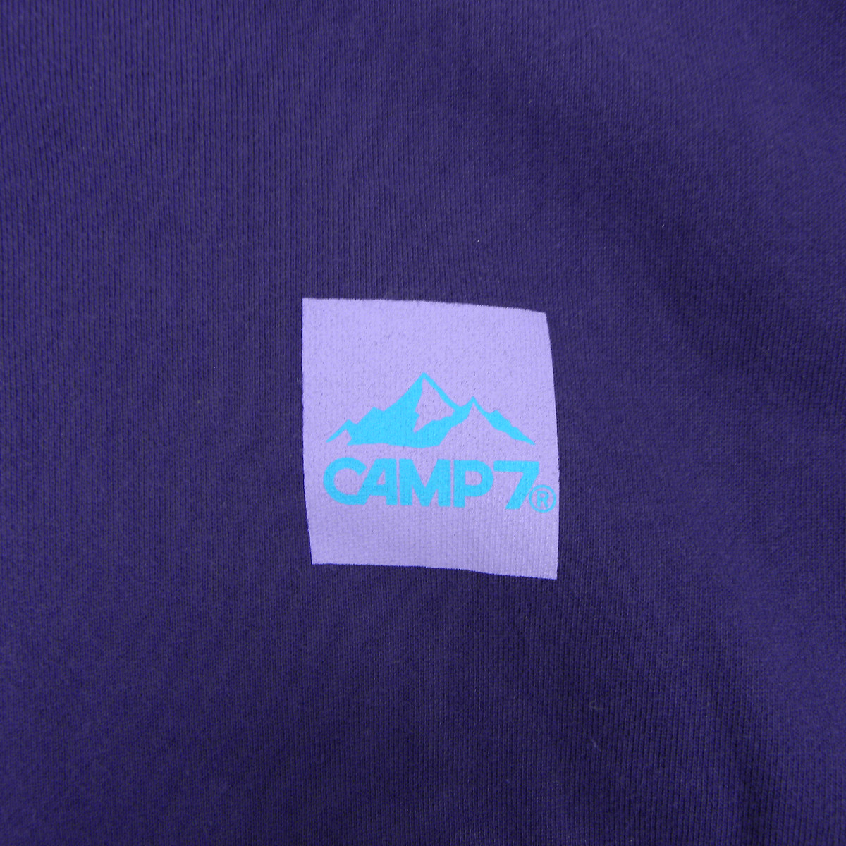 Yahoo!オークション - キャンプセブン CAMP7 前後プリント クルーネッ...