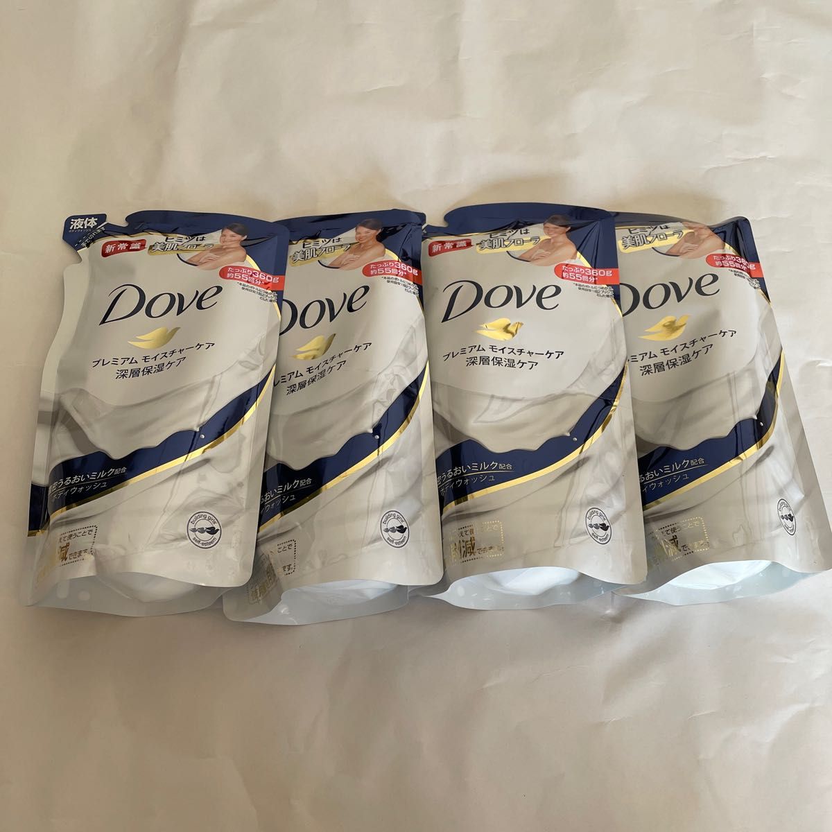 ダヴ DOVE ボディウォッシュ モイスチャーケア360g×4｜PayPayフリマ