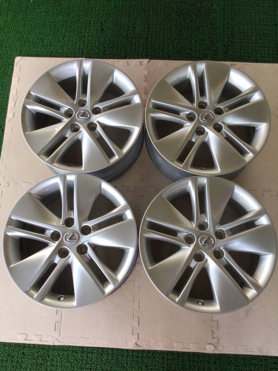 Yahoo!オークション - レクサスHS250h 純正ホイール 17インチ 7J+39 5H...