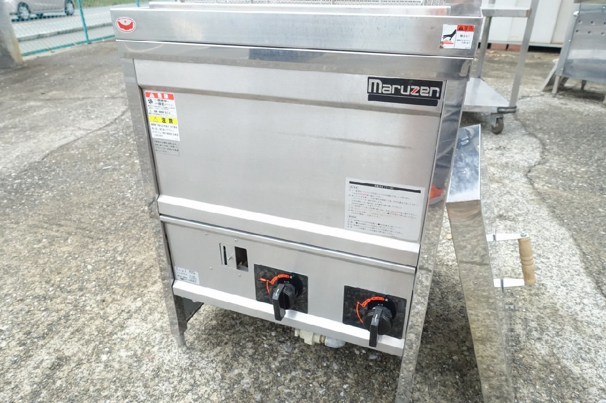 Yahoo!オークション - LP マルゼン ガス式ゆで麺機 MGU-066G プロパン ...