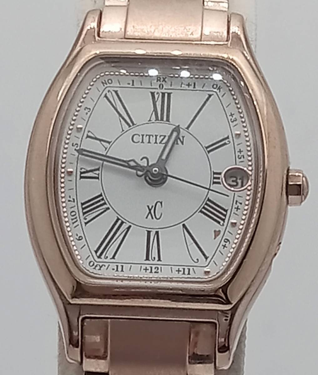 CITIZEN XC H060-T02337 ES9354-57A 腕時計 シチズン 電波ソーラー レディース 箱付き 店舗受取可(クロスシー)｜売買されたオークション情報、yahooの商品 ...
