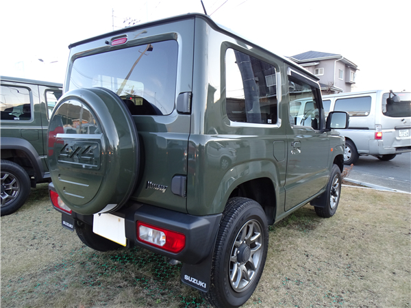 スズキジムニー JB23.64系 スペアタイヤカバー 背面タイヤカバー ハードカバー ジャングルグリーン ZCC 4X4プレート付 ABS製(リア)｜売買されたオークション情報、yahooの ...