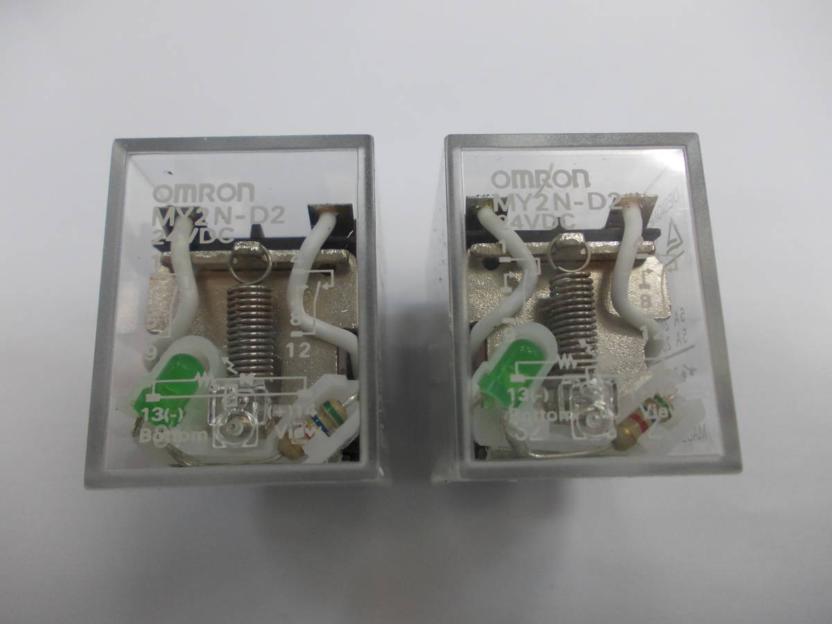 Yahoo オークション 10個セット 新品 Omron ミニパワーリレー My2n D