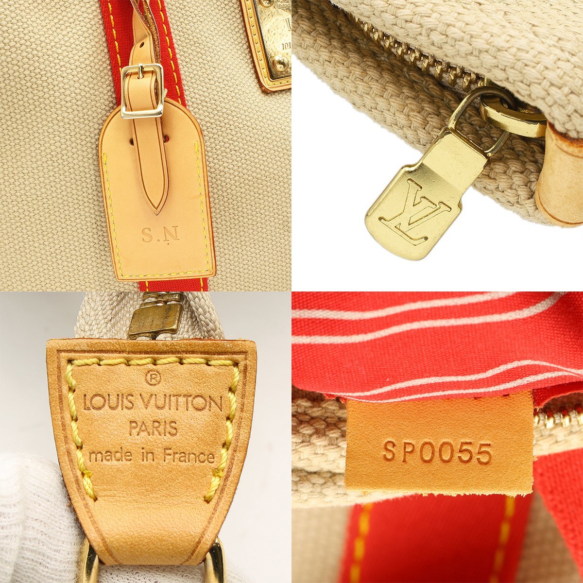 Yahoo!オークション - Z1097 良好 ルイヴィトン アンティグア カバ GM...