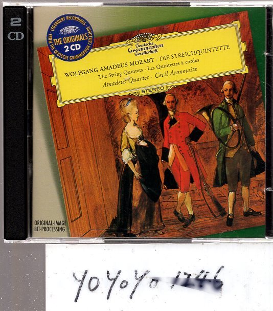 Yahoo!オークション - モーツァルト THE STRING QUINTETS/アマデウス弦...