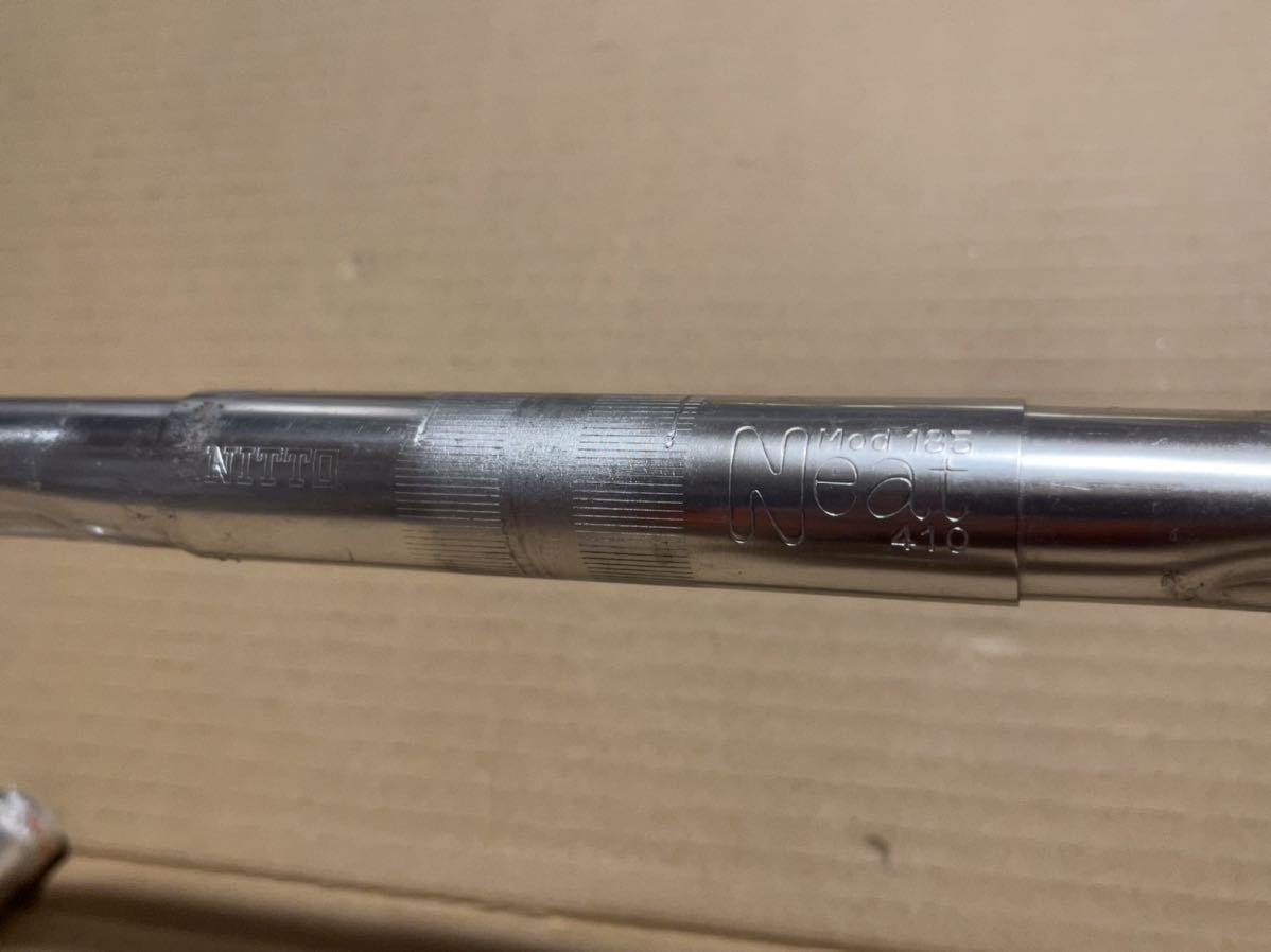 Yahoo!オークション - NITTO mod 185 neat 410 ドロップハンドル 日東