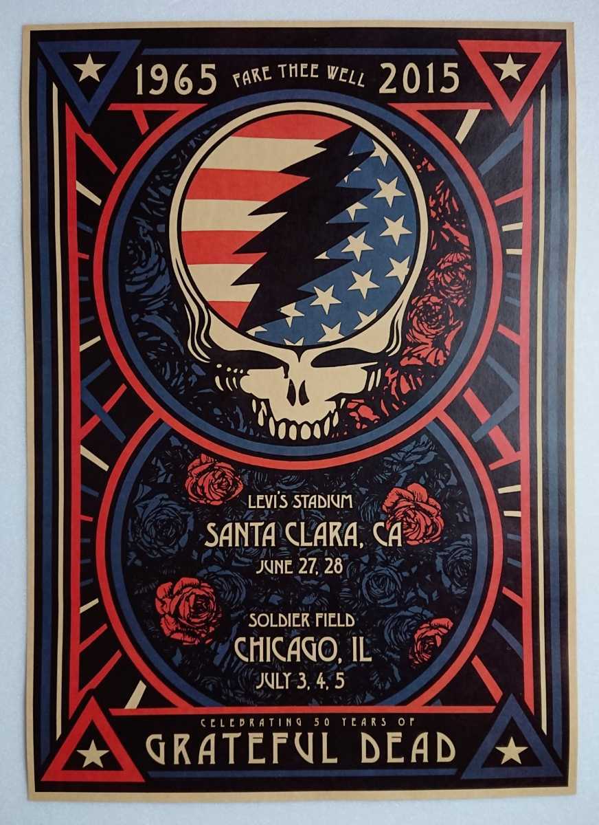 Yahoo オークション Grateful Dead グレイトフル・デッド ポスター ⑤