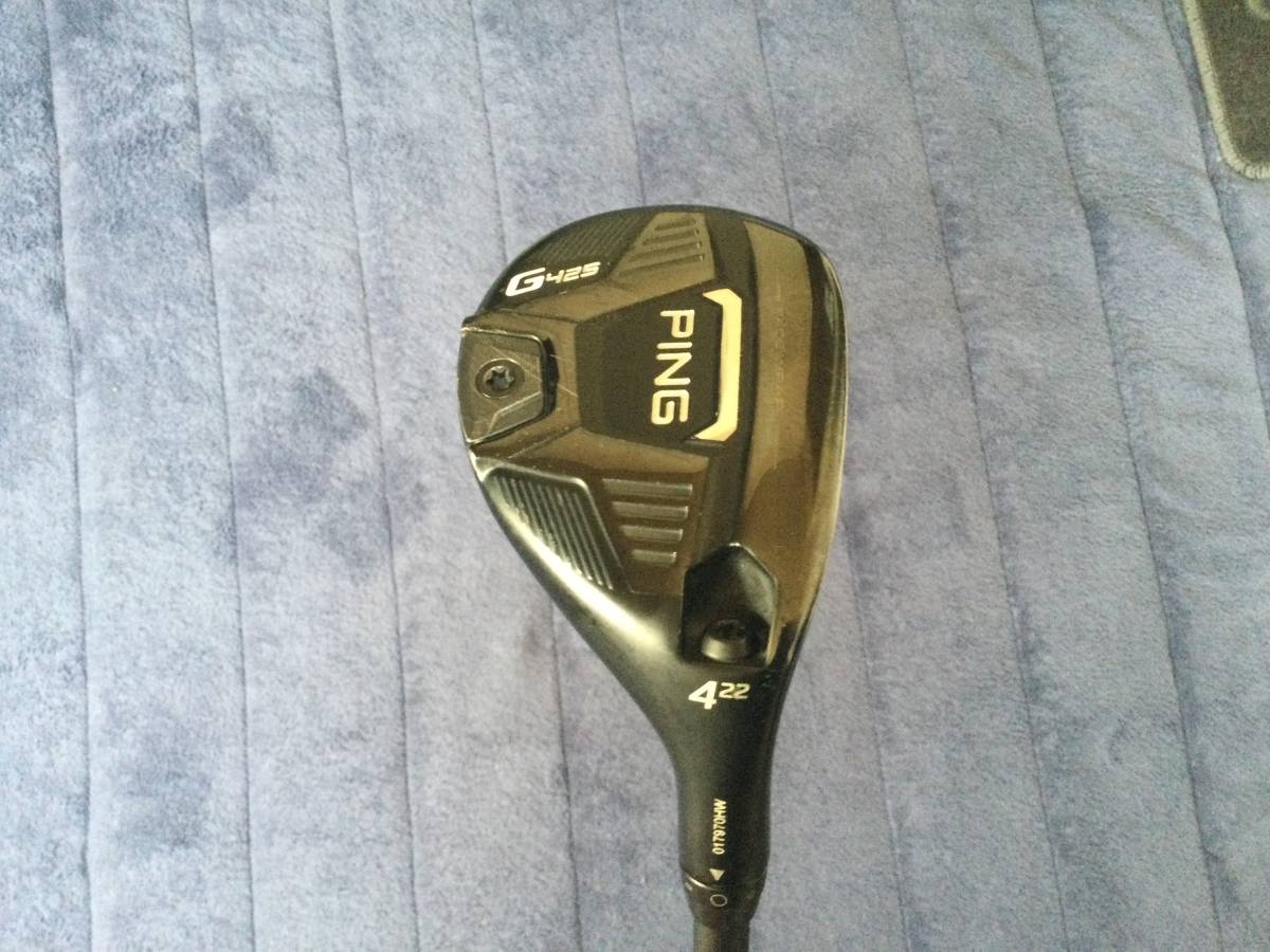 Yahoo!オークション - G425 ♯4 22° 【S】中古品 カスタムシャフト付...