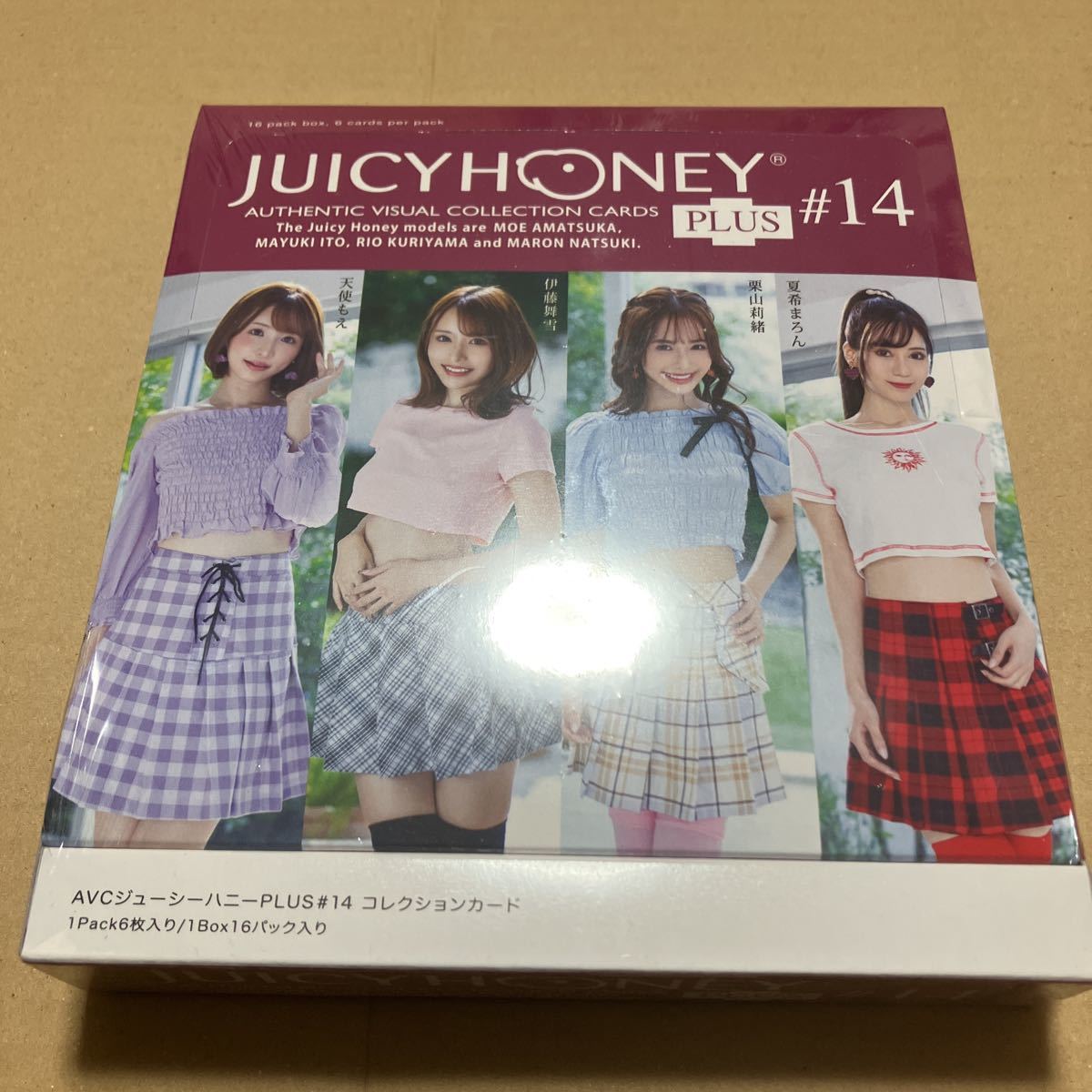 ジューシーハニー Plus 14 新品未開封ボックス シュリンク付き天使もえ 伊藤舞雪 栗山莉緒 夏希まろん|paypayフリマ